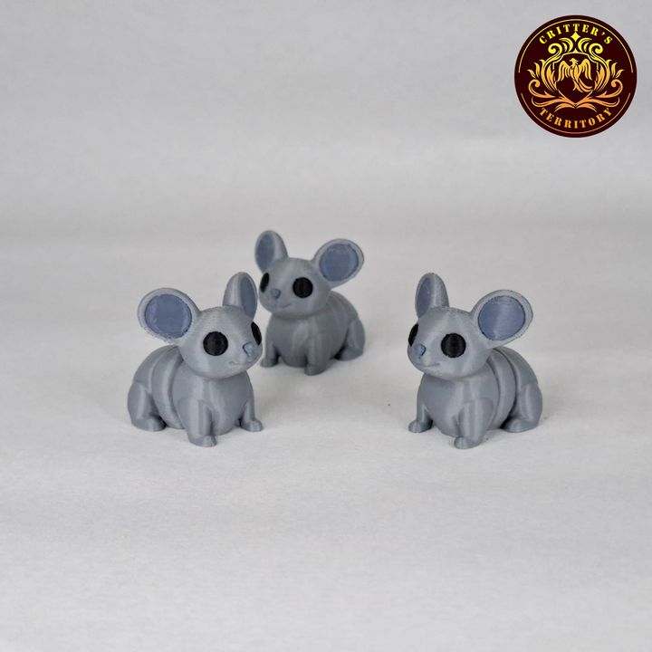3D Printable Flexi Mini Ili Pika | No support | Print in Place ...