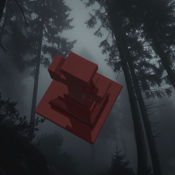 3D Printable Gothic Memorial Cross STL by david martin