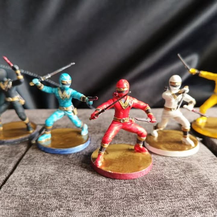 3D Printable POWER RANGER ALIEN RANGERS by Dandelion in Middle Earth
