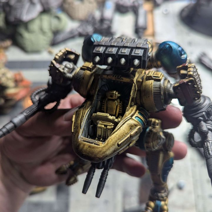 3D Printable 28mm (1/56th Scale) Consortium Viper Suit by John Bear Ross