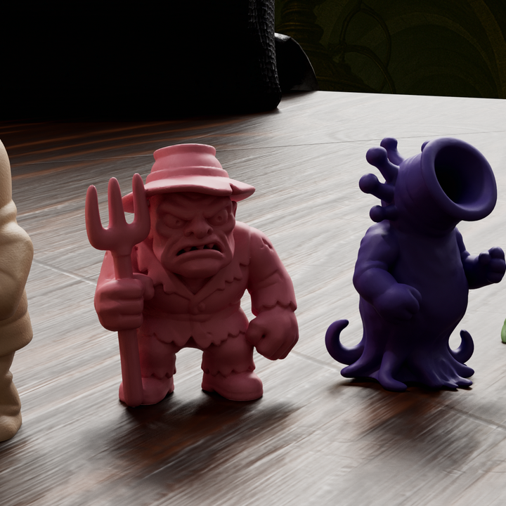 3D Printable Pocket Cryptids Release 1 - Horrors from Nowhere by ...