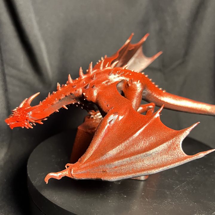 3D Printable Red Dragon by Stanley