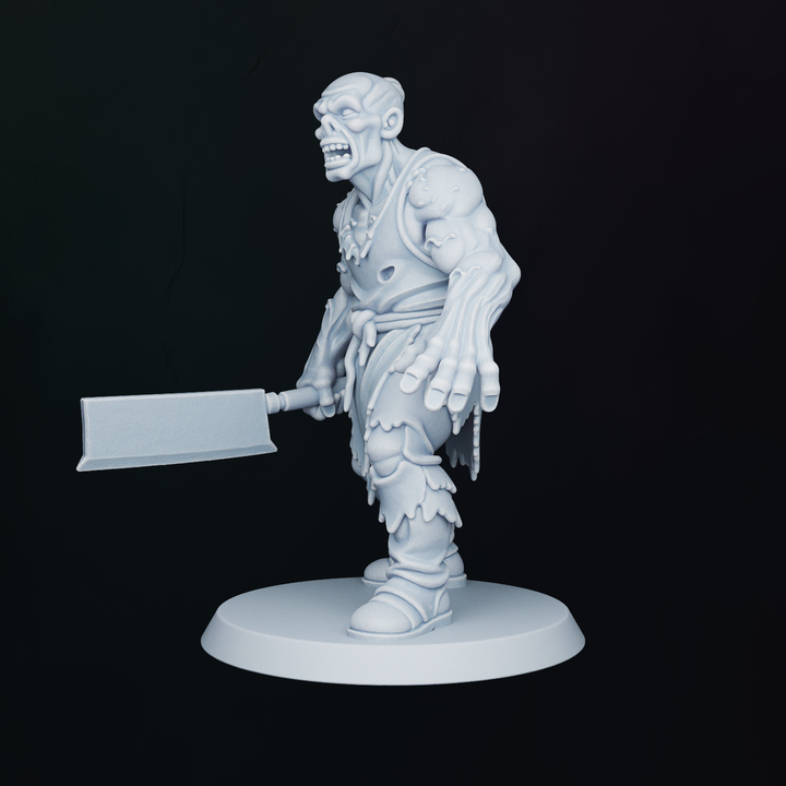 3D Printable Zombie Butcher by Voidforge