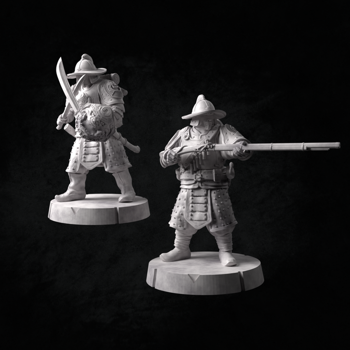 3D Printable Finch and Dragon -Huodong Battalion II by Noir Phoenix Studio