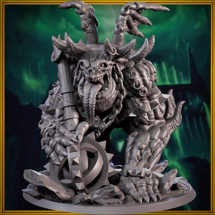 3D Printable Demon Boss by Sergeant Hammer
