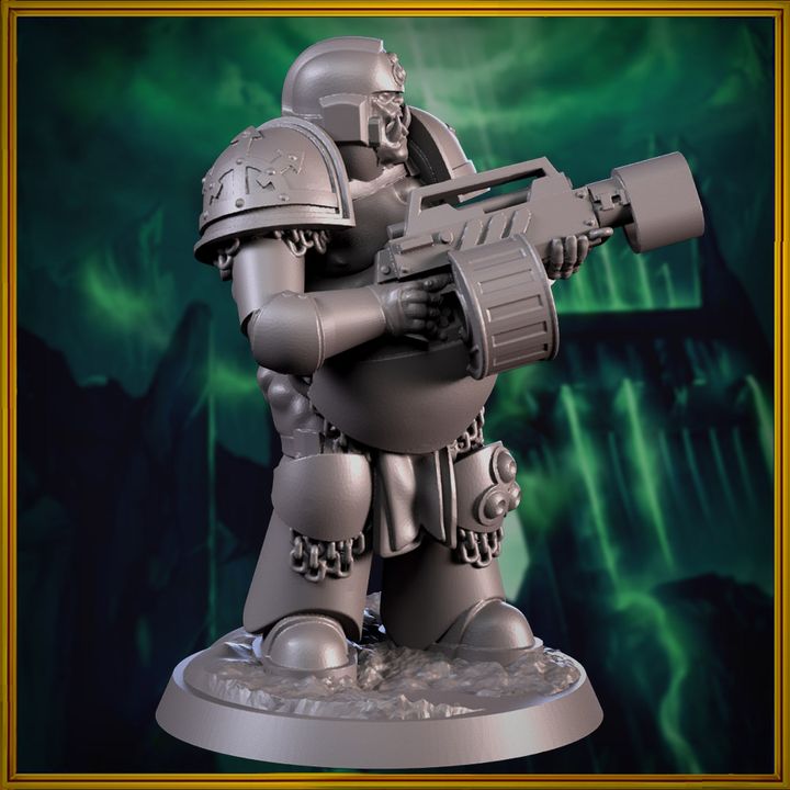 3D Printable Chaos Ogres by Sergeant Hammer