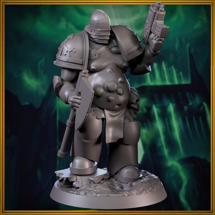 3D Printable Chaos Ogres by Sergeant Hammer