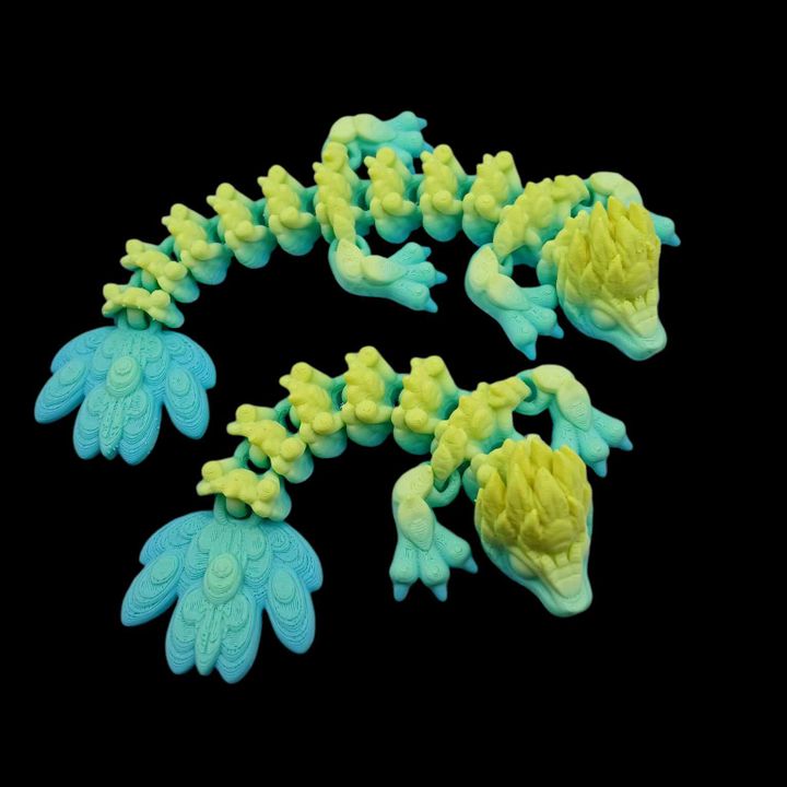 3D Printable Hera Baby and Hatchling Flexi by The Dragon's Den