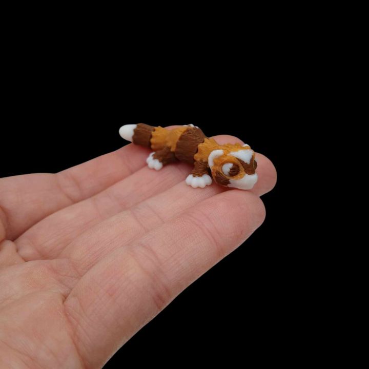 3D Printable Tiny's Mini Ferret by The Dragon's Den