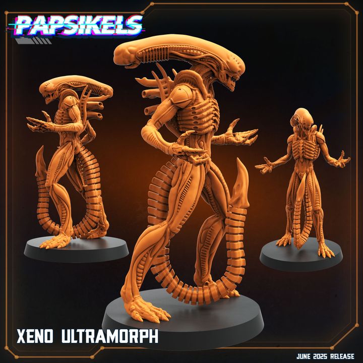 3D Printable XENO ULTRAMORPH by PAPSIKELS MINIATURES
