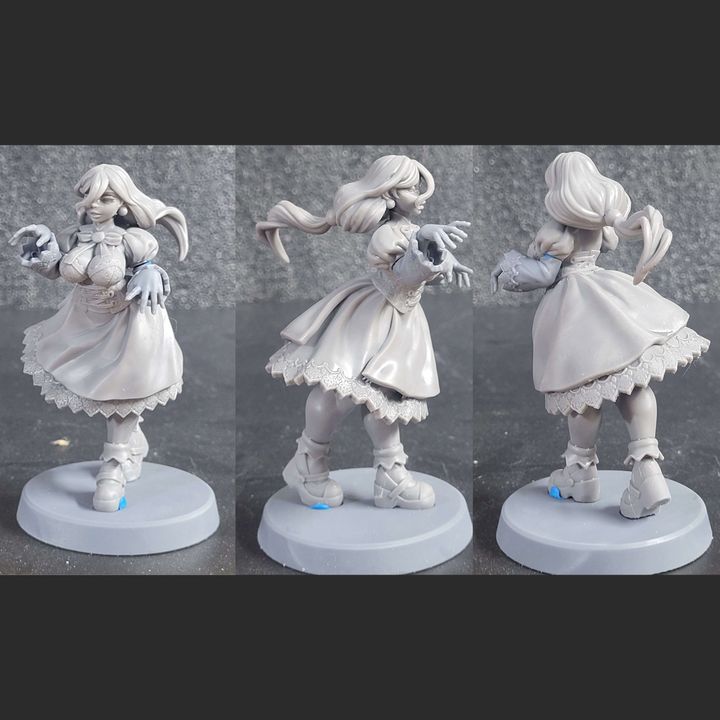 3D Printable Spooky Goth by mayatomr