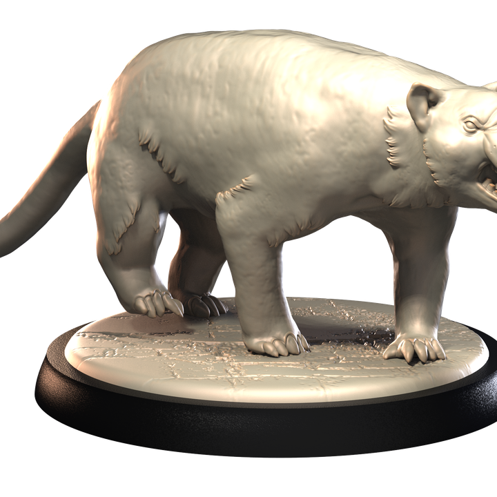 3D Printable EXTINCT ANIMALS by Beastforge Miniatures
