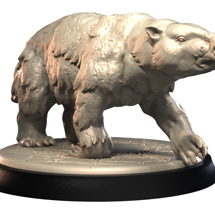 3D Printable EXTINCT ANIMALS by Beastforge Miniatures