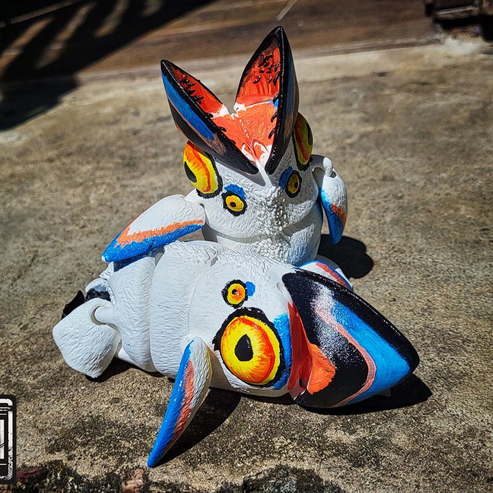 3D Printable Articulated Pengwing by MagniModels