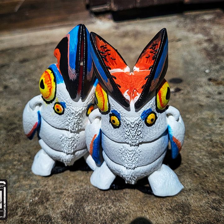 3D Printable Articulated Pengwing by MagniModels