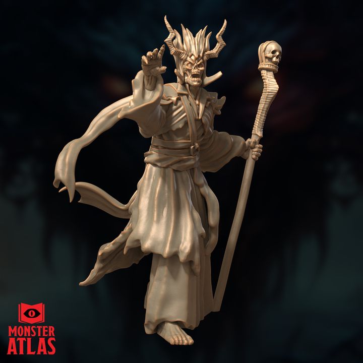 3D Printable Acererak by Monster Atlas