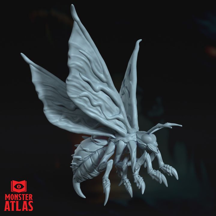 3D Printable Hell Wasp by Monster Atlas