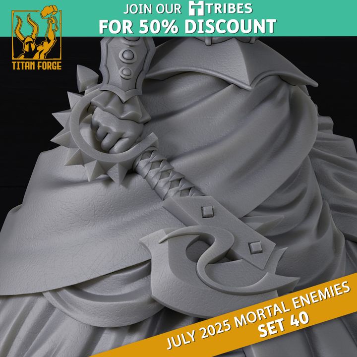 3D Printable Vampire Countess - Monsters DnD 5e - Mortal Enemies Set 40 ...