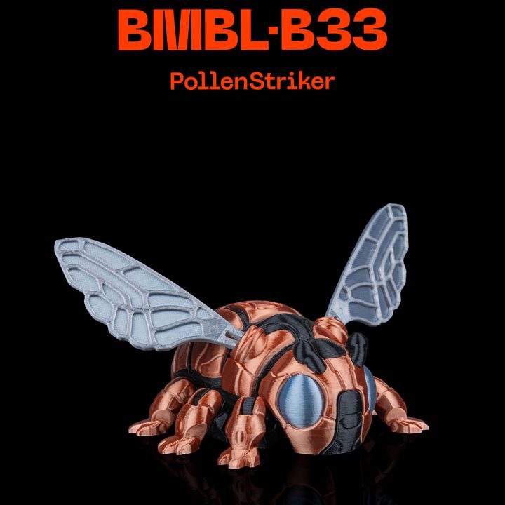 3D Printable BMBL-B33 "PollenStriker" by Stlflix