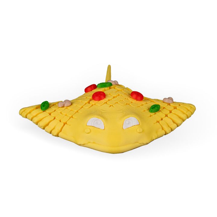 3D Printable Pizza Ray by Stlflix