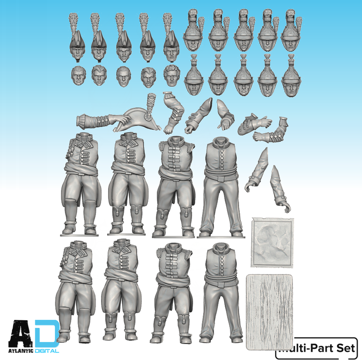 3D Printable British Officer Vignette (Peninsular War) by Wargames Atlantic