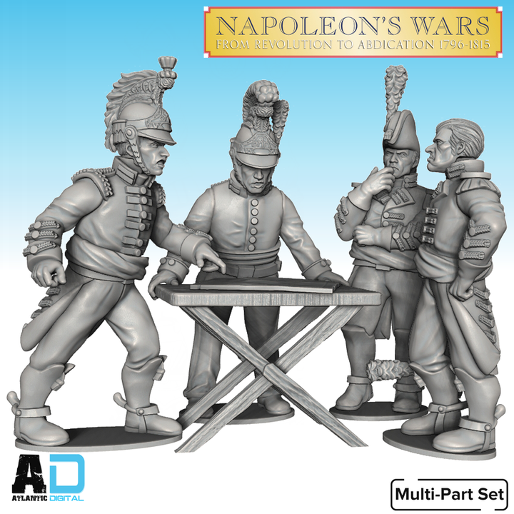 3D Printable British Officer Vignette (Peninsular War) by Wargames Atlantic