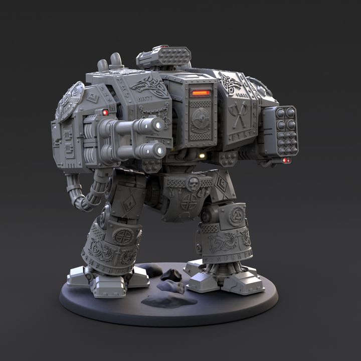 3D Printable VIKING BEHEMOTH by Arma Mechanatus