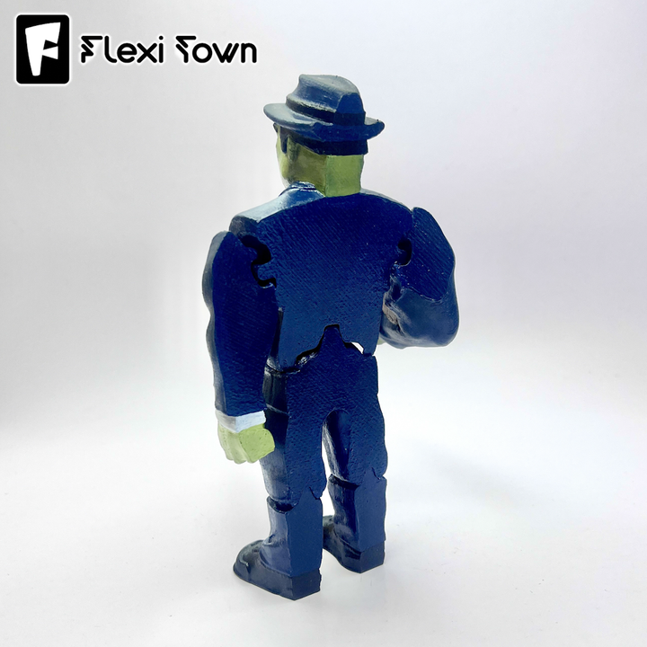 3D Printable Flexi Joe Fixit, Grey Hulk, Articulated fidget figure, 3mf ...