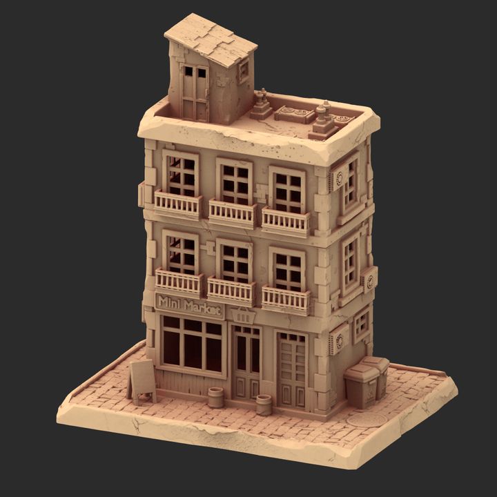 3D Printable Small Town USA – 1900s – 6 Printable STL Buildings by ...