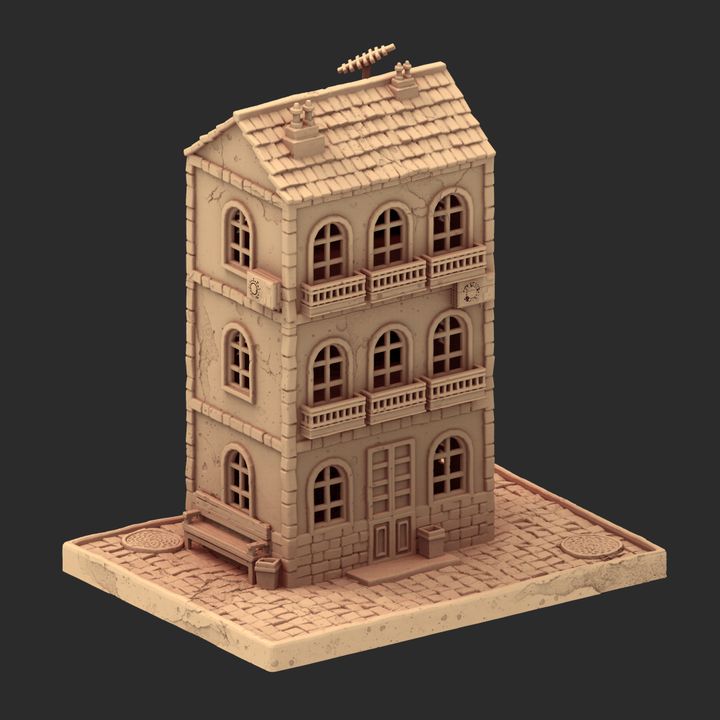 3D Printable Small Town USA – 1900s – 6 Printable STL Buildings by ...