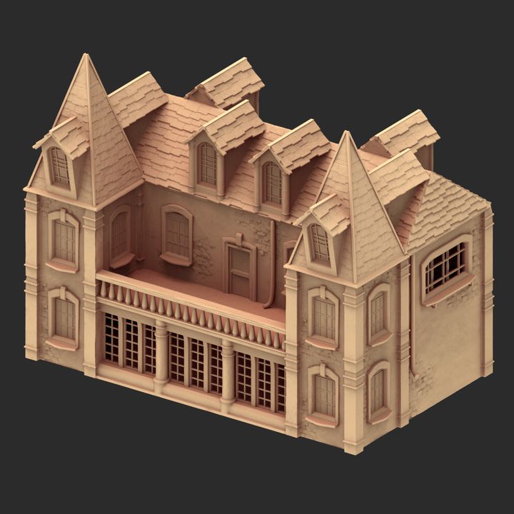 3D Printable Victorian Architecture – 5 Printable STL Buildings by ...