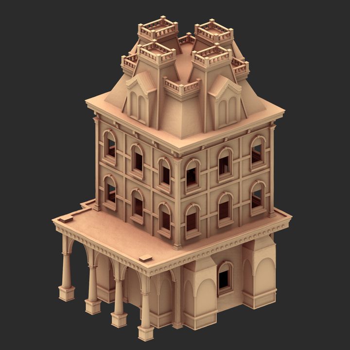 3D Printable Victorian Architecture – 5 Printable STL Buildings by ...