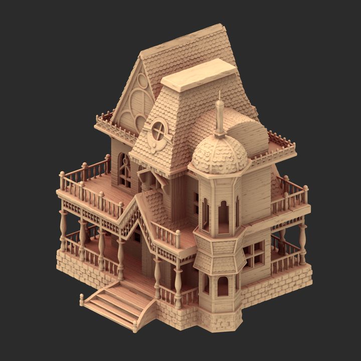 3D Printable Victorian Architecture – 5 Printable STL Buildings by ...