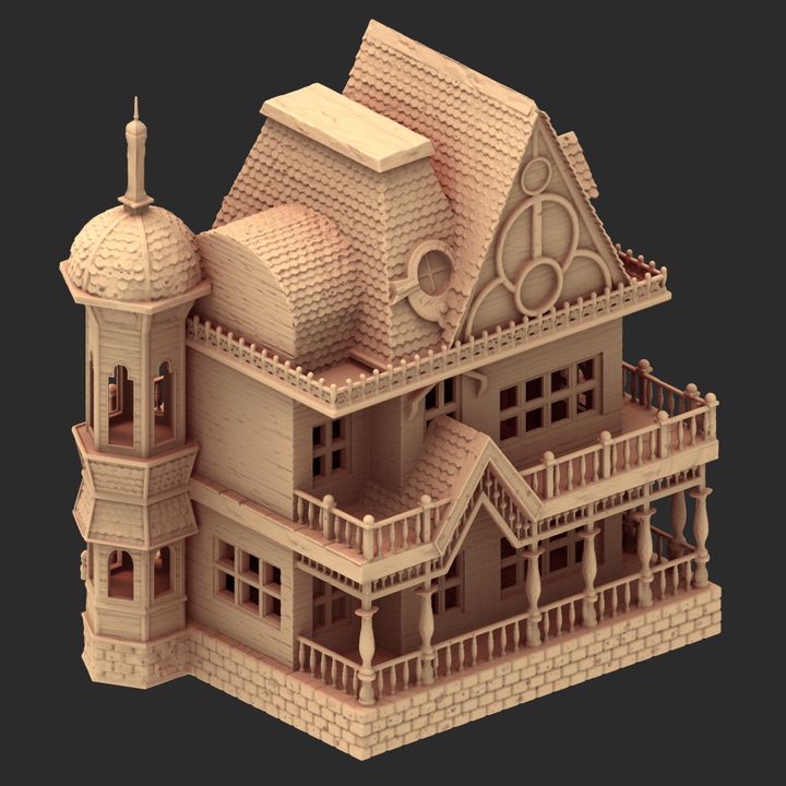 3D Printable Victorian Architecture – 5 Printable STL Buildings by ...