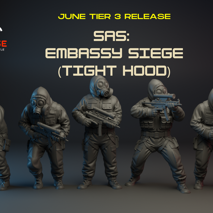 3D Printable TurnBase Miniatures: Wargames- SAS Embassy Siege by ...