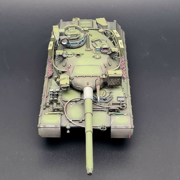 3D Printable AMX-30B2+AMX-30S (France+Saudi, Cold War) (1:56 and 1:100 ...