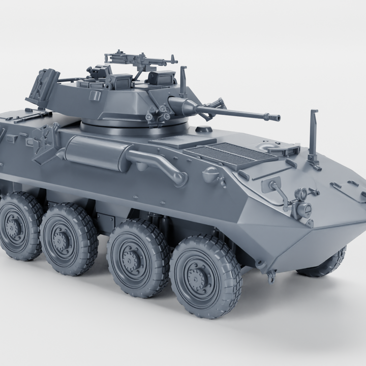 3D Printable LAV-25 (USMC Light Armored Vehicle) (US, Cold, War) (1:56 ...