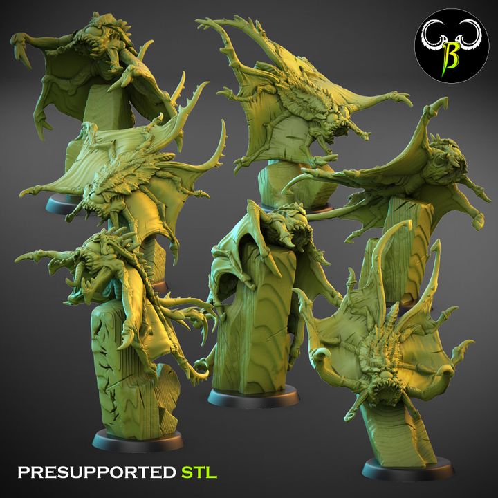 3D Printable Devil Glider Squad by ClayBeastCreation