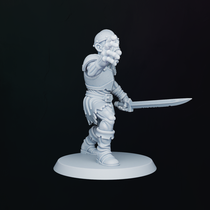 3D Printable Zombie Guard by Voidforge