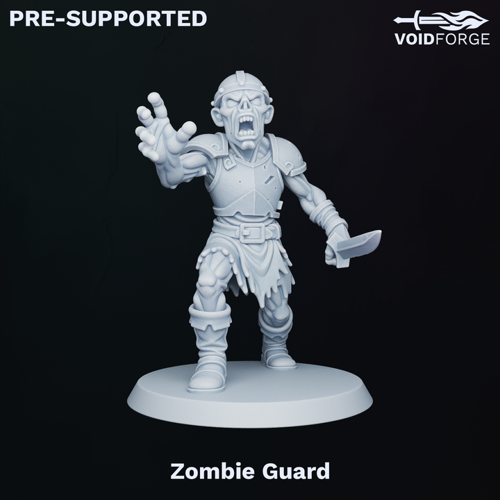 3D Printable Zombie Guard by Voidforge