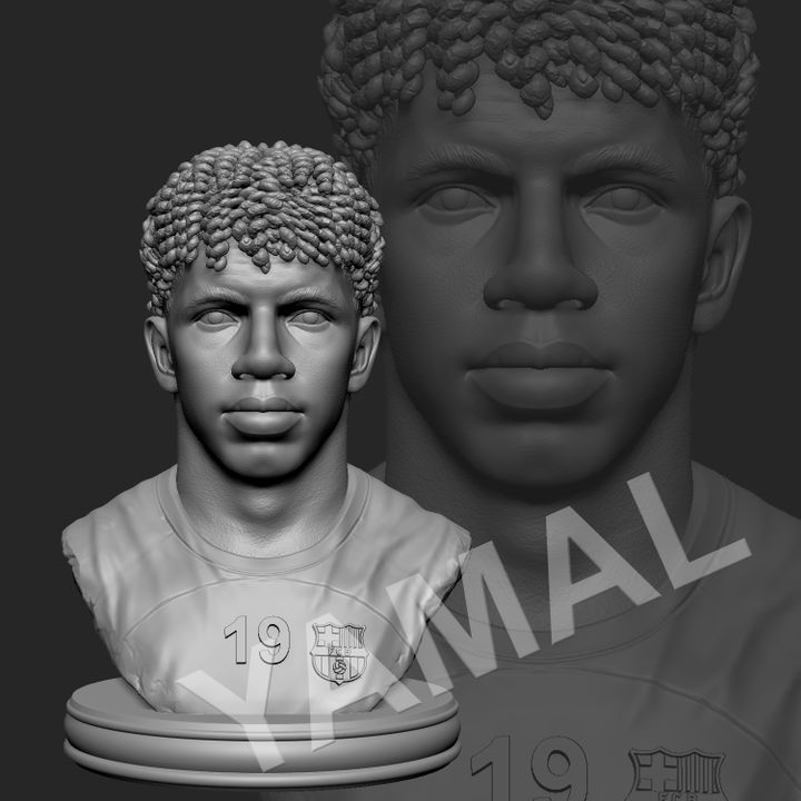 3D Printable LAMINE YAMAL by Thành Thái Ngô