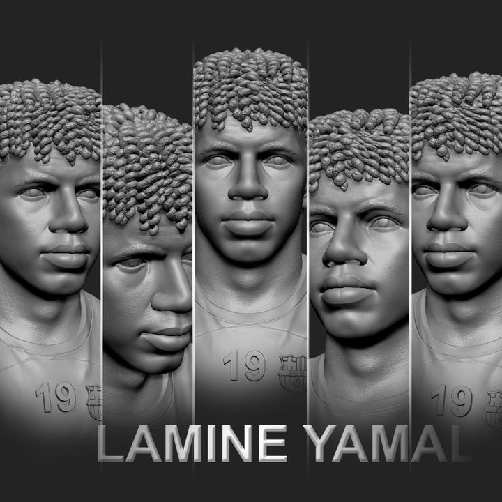 3D Printable LAMINE YAMAL by Thành Thái Ngô