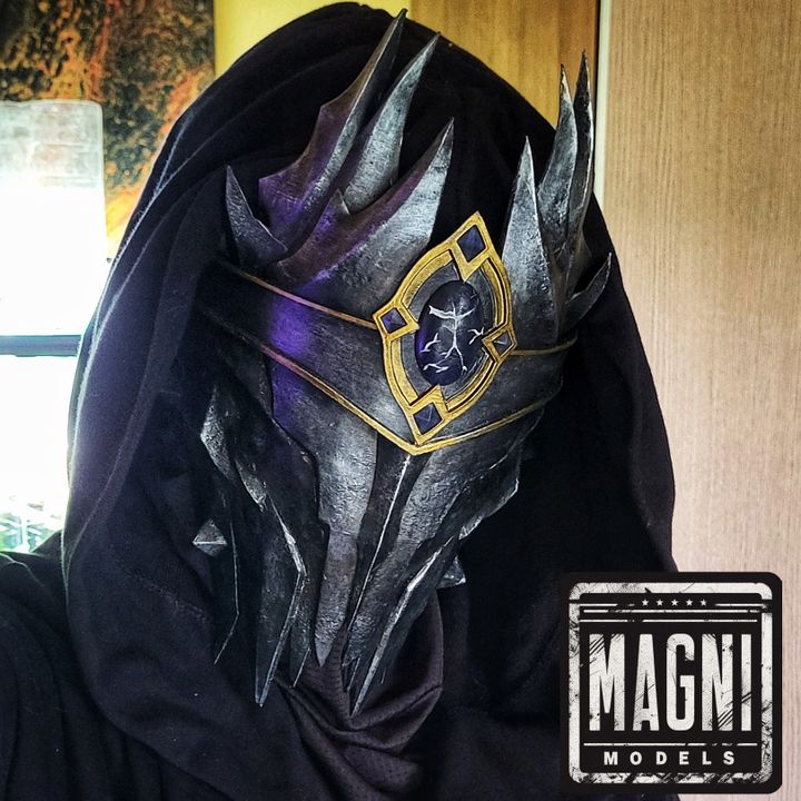 3D Printable Mask of the General by MagniModels