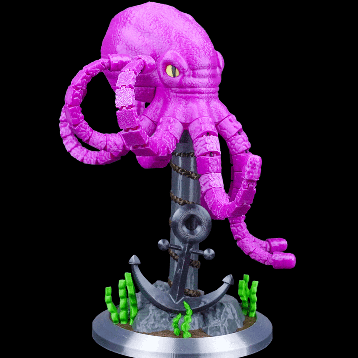 3D Printable Octopod Flow by Stlflix