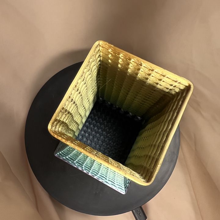3D Printable Mesh Pencil holder/Vase by Stanley