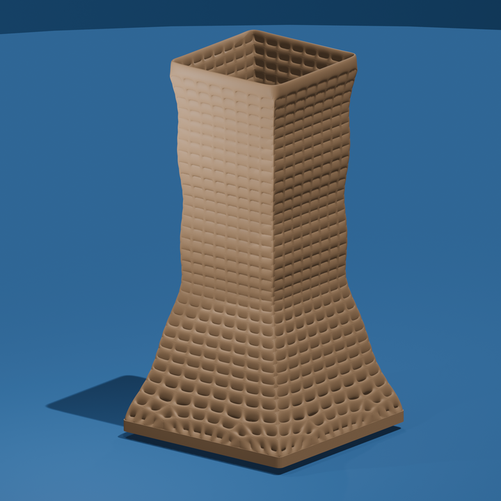 3D Printable Mesh Pencil holder/Vase by Stanley