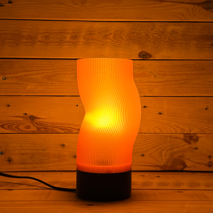3D Printable Bend Lamp Top by ENIQUE3D