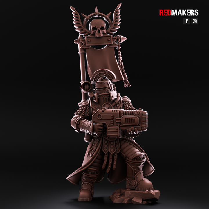 3D Printable Solar Guard – Tactical Command Squad by RedMakers