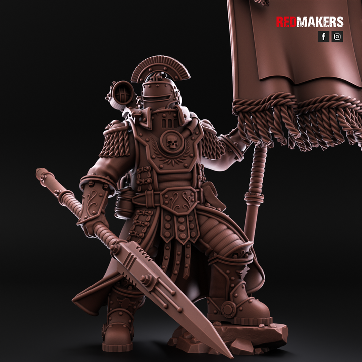 3D Printable Solar Guard – Tactical Command Squad by RedMakers