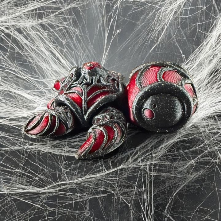 3D Printable Spider Turtle V2 by Rebel Alicorn Designs